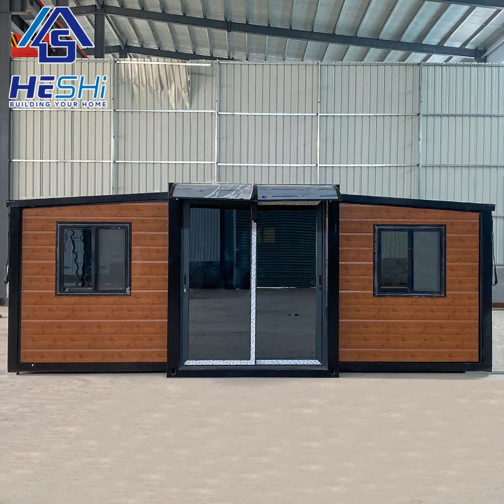 20ft 40ft Easy Installation Prefabricated Foldable Living Expandable Container House Prefab ...