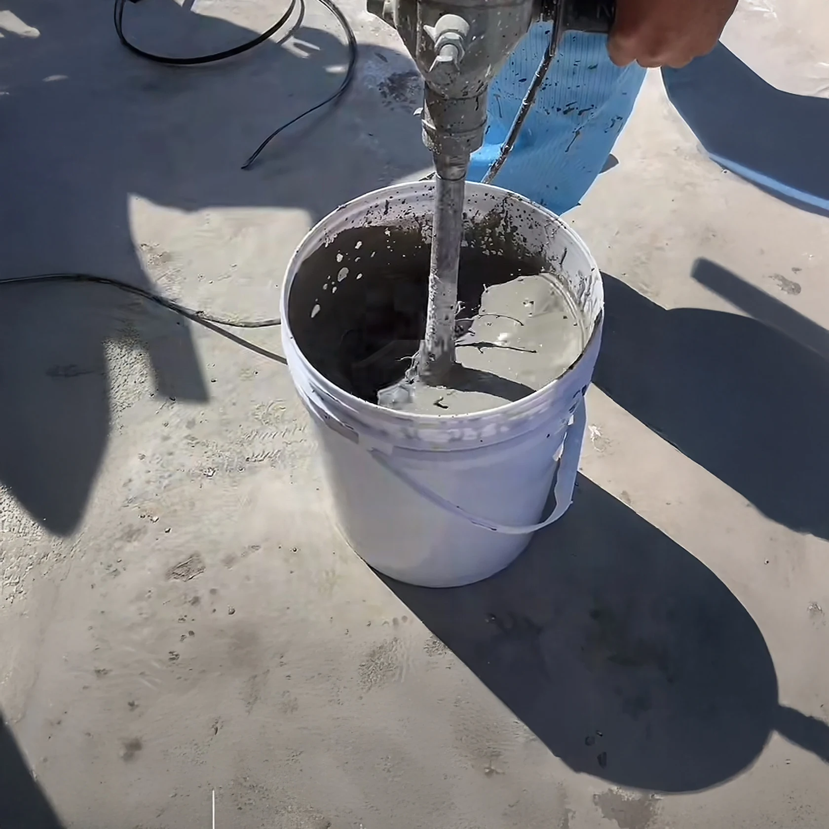 Factory JS Two-Component Cementitious Polymer Waterproofing Coating ...