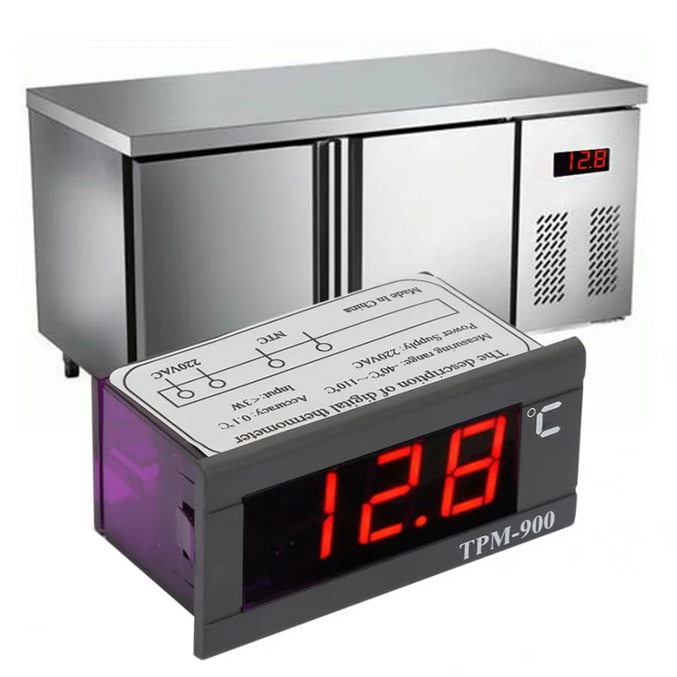Tpm-900 220v Digital Temp Thermostat Thermo Temperature Controller Led ...