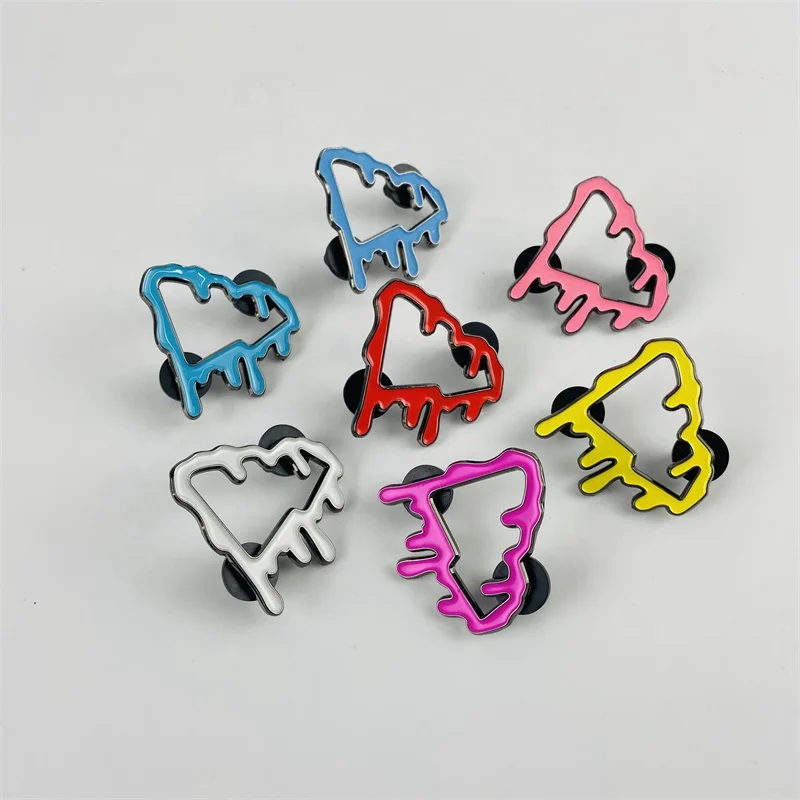 Custom Enamel Hat Clip Frame Pin Spooky Blood Frame Pin Custom Enamel ...
