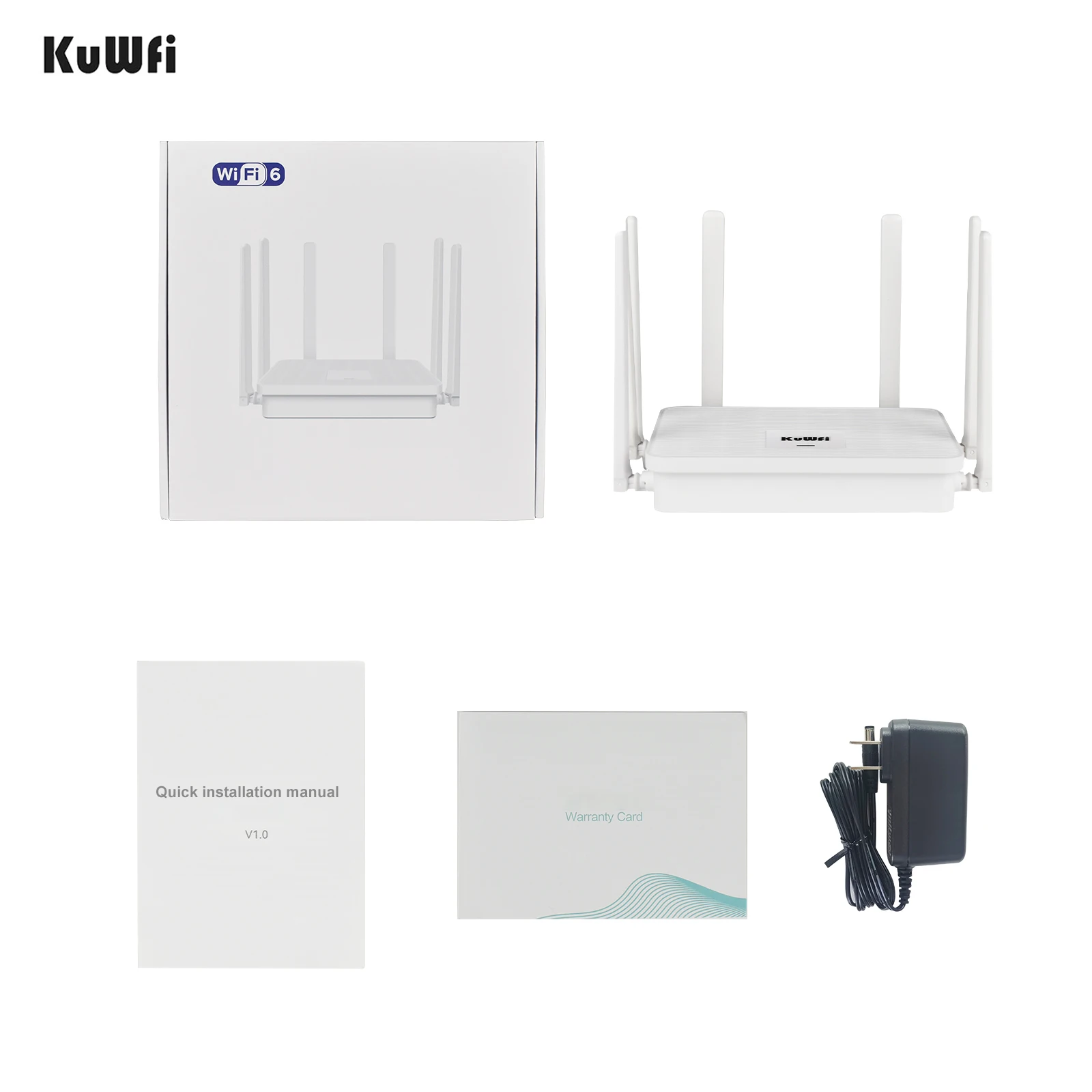 Oem Kuwfi 1200mbps High Speed Wireless Router Gigabit Port 64users Low ...