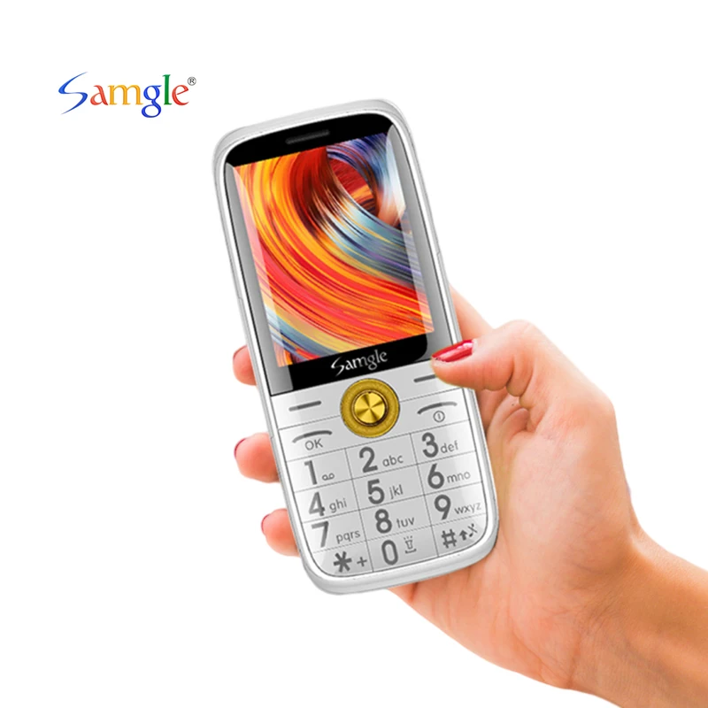 Samgle 2.4 Inch Screen Cell Phone Rugged Feature Phone 3g Keypad Phone ...