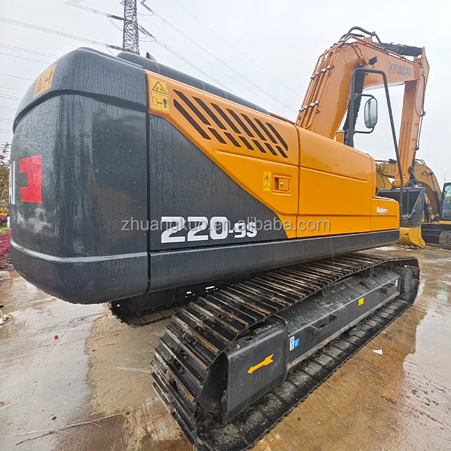 Original Imported Used Hyundai 210 Crawler Excavator Made In Korea 21 ...