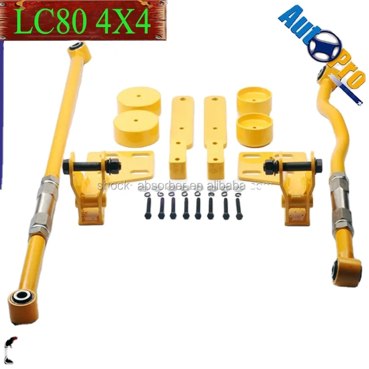Toyota Land Cruiser FJ80 4X4 Suspension Lift Kit & Shock Absorbers