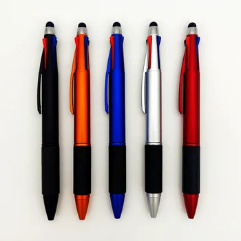 Stylus 4 Color Ballpoint Pen In One 4 In 1 Tablet Colored Stylus Pen ...