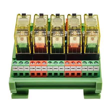 5 Channel 220vac Relay Module With Universal Relay Module. - Buy ...