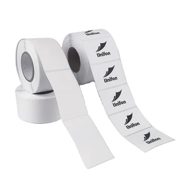 A6 Restickable Thermal Label Paper Roll Custom Color Direct Thermal ...