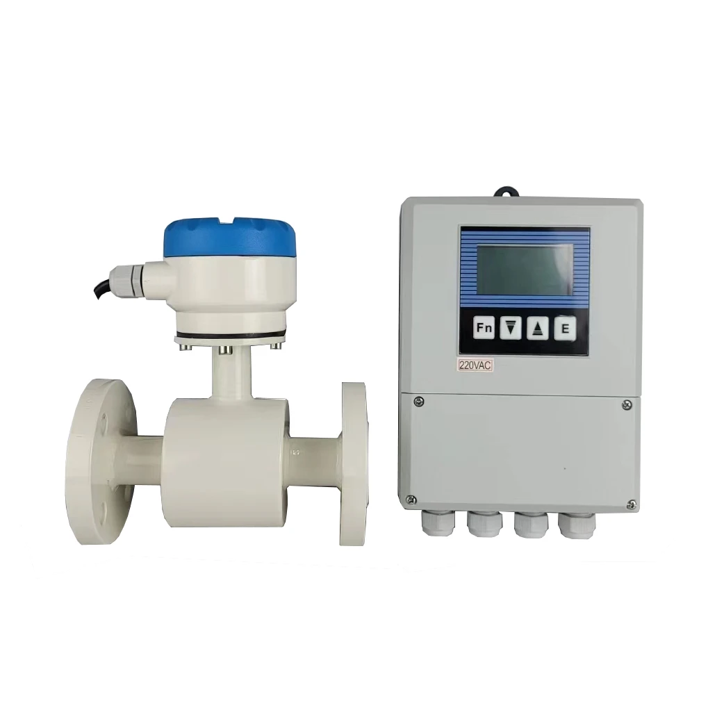 Magnetic Ptfe Material Flowmeter Dn50 Rs485 Water Split Type Electromagnetic Flow Meter - Buy ...