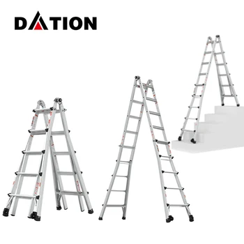 Aluminum Frame Extension Foldable Ladder Telescopic Ladders With ...