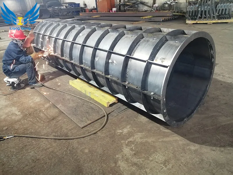 Formwork Kolom Bundar Baja Formwork Cetakan Kolom Beton Untuk Penuangan ...