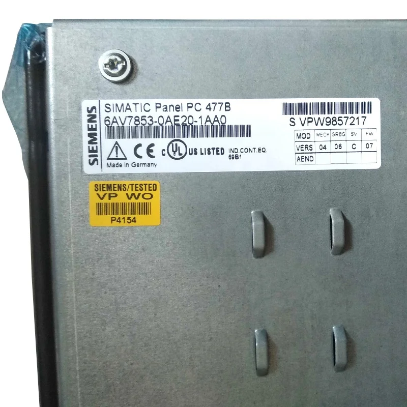 Siemens SIMATIC 15-Inch Touch Screen Panel PC 477B - Original New, 12 ...