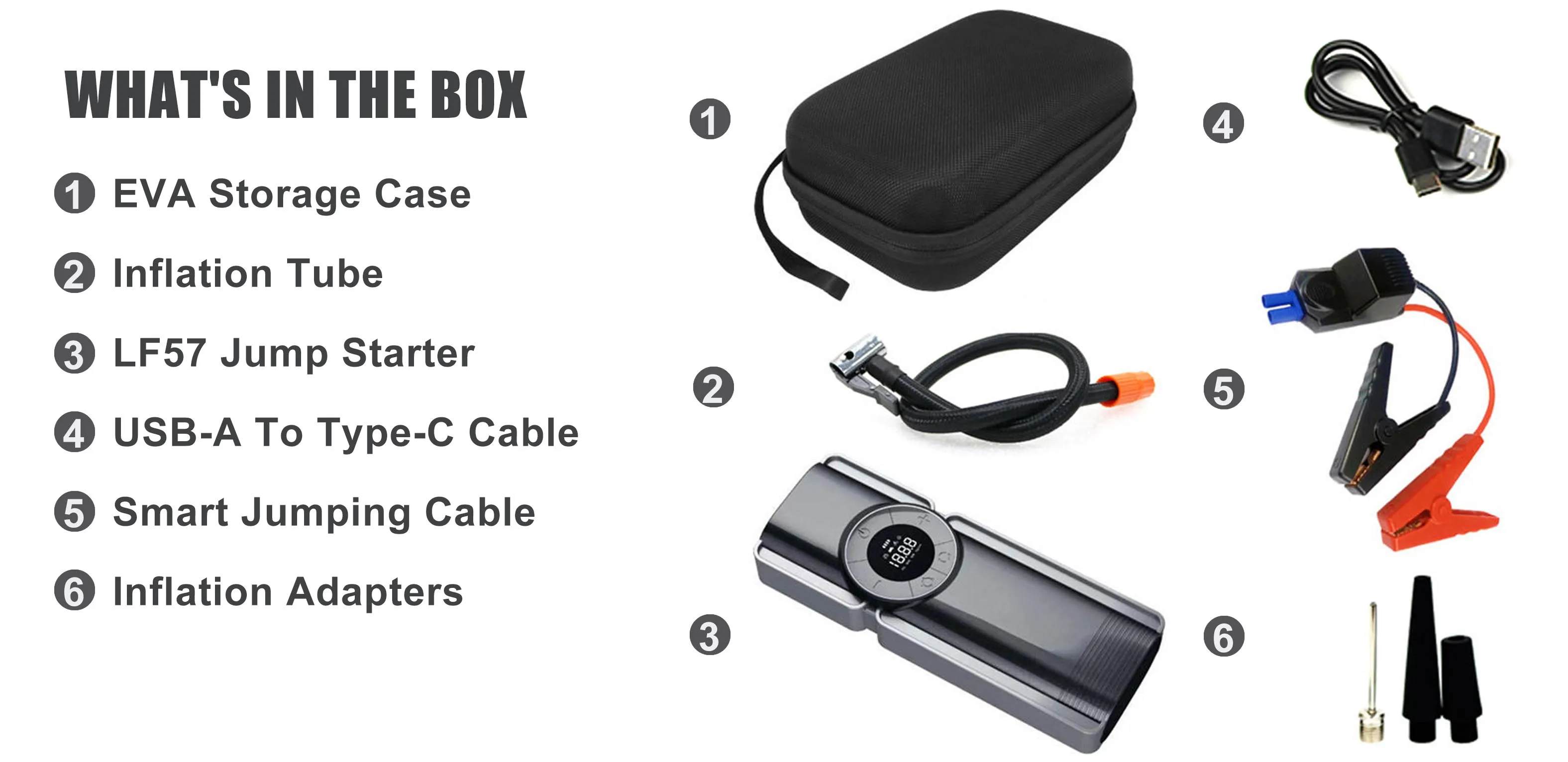 Portable 20000 Mah Super Capacitor Jumper Battery Pack Car Booster ...