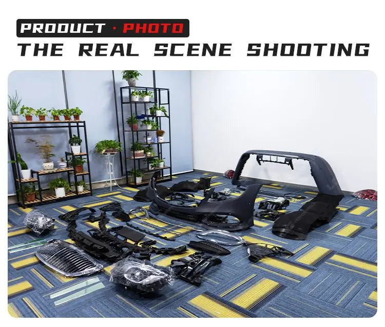 M Bach Style Bodykit For Mercedes Benz S Class W222 Car Bumpers ...