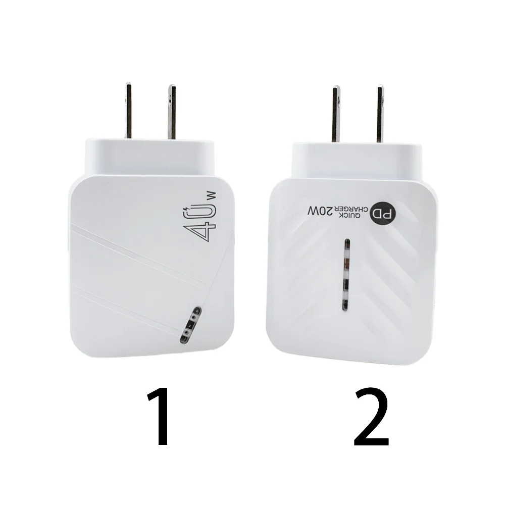 Pd 20w 40w Wall Charger Adapter Eu Us Uk Plug Quick Charger Pd Qc3.0 Charger For Cellphones ...