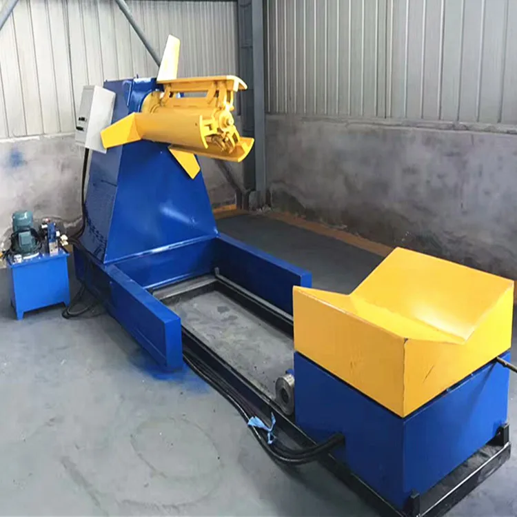 Hydraulic Automatic Color Steel Decoiler Coil Unwinder - Buy Unwind ...
