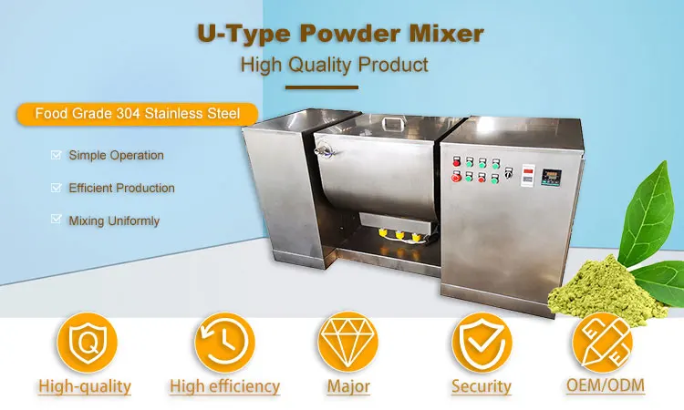 Manufacturing Automatic Dry Agitator Horizontal Ribbon Mixer Machine ...