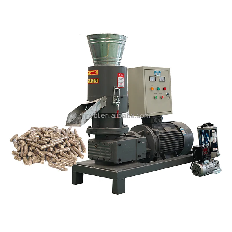 High Capacity Ring Die Pellet Press Machine To Make Pellets Wood Pellet ...