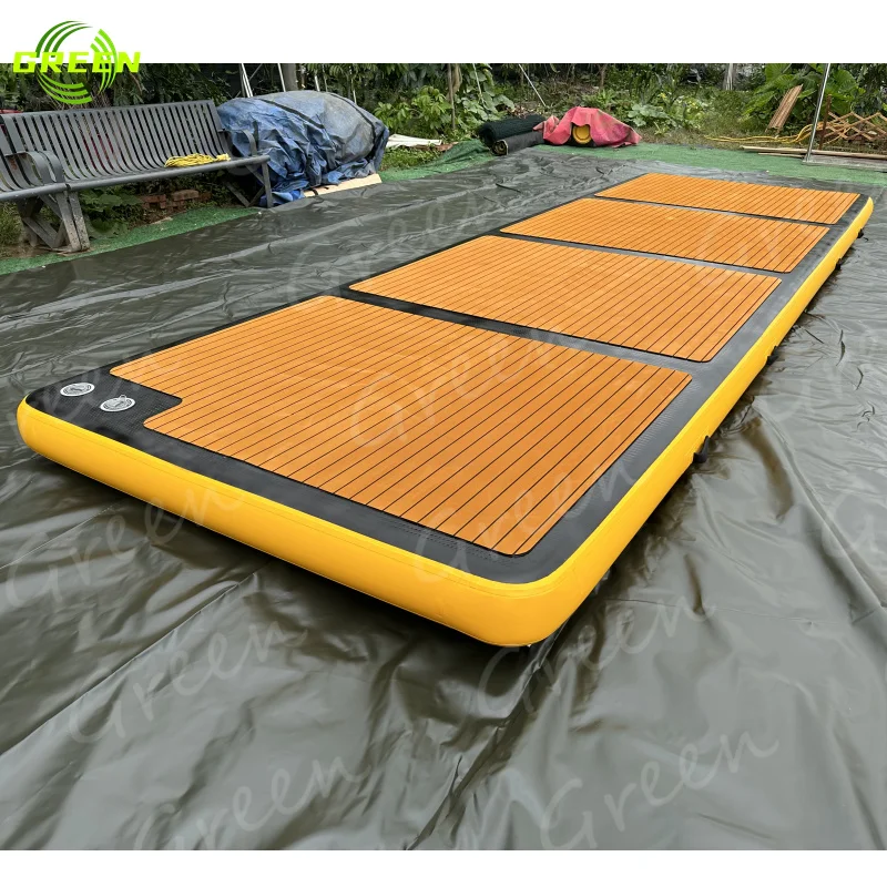 Marine Modular Floating Bridge Pontoon Dock Inflatable Tent
