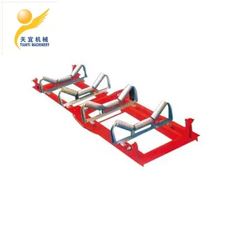 Belt Conveyor Idler Frame Trough Idler Roller Set Carrier Roller Stand ...