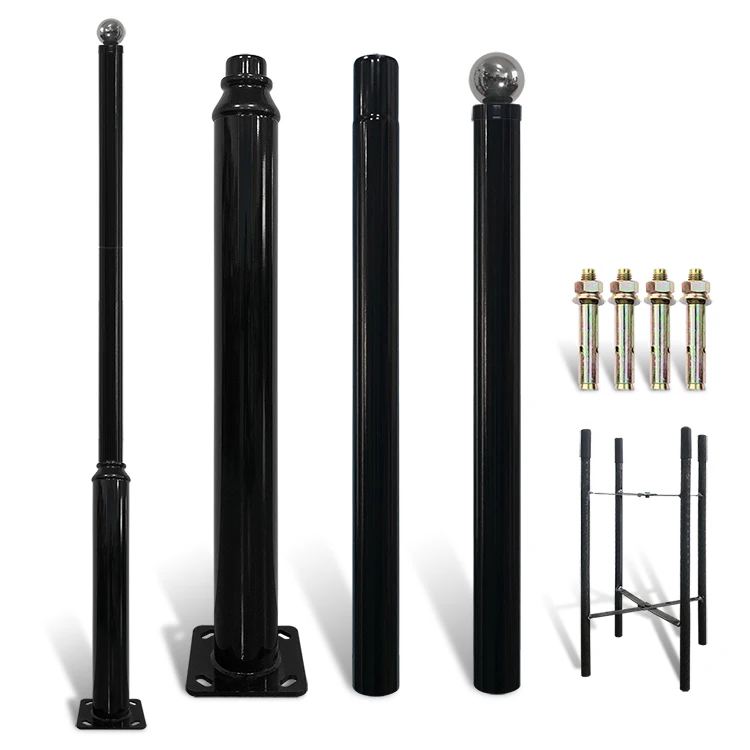 Split Combination Street Light Pole Splice Courtyard Light Pole Factory ...