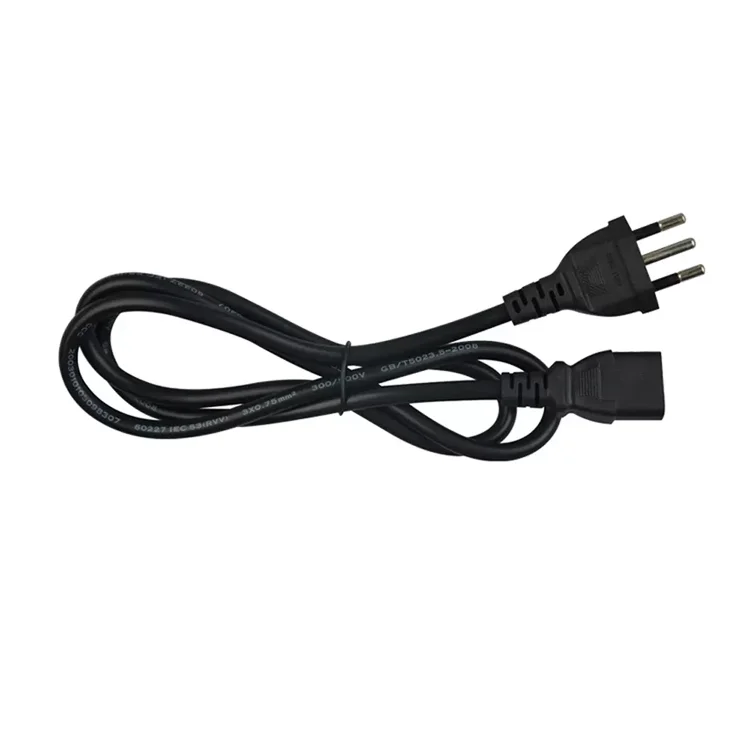 Brazil Power Cord Brazilian Inmetro Approval 3 Pin Extension Cord To ...