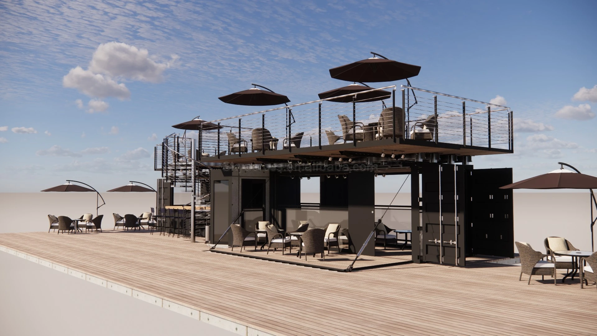 Container Van Restaurant