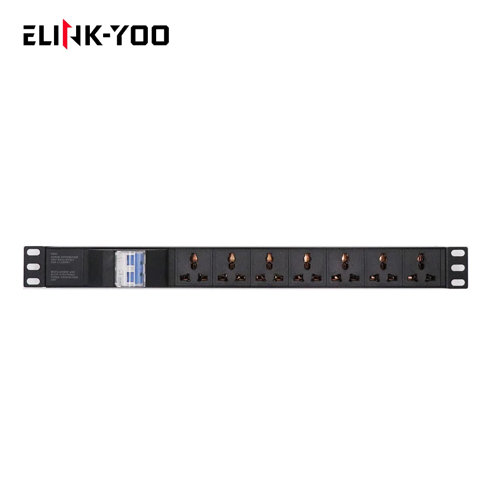 High Quality 10A Universal PDU for Data Center Power Distribution