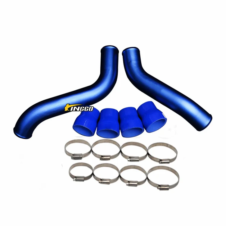 Cooling System Rubber To Hard Pipes Upgrade Aluminum Intercooler Piping ...