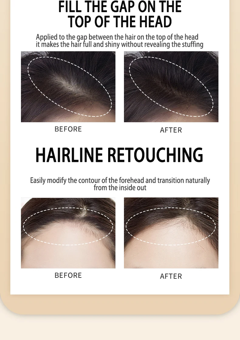 Maycheer 29 Colors Waterproof Shadow Powder Full Hairline Cover Unisex ...