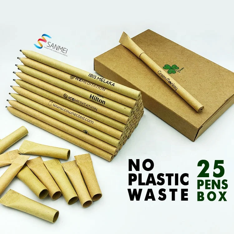 Eco-friendly Promotional Pens - Custom Logo & Recycled