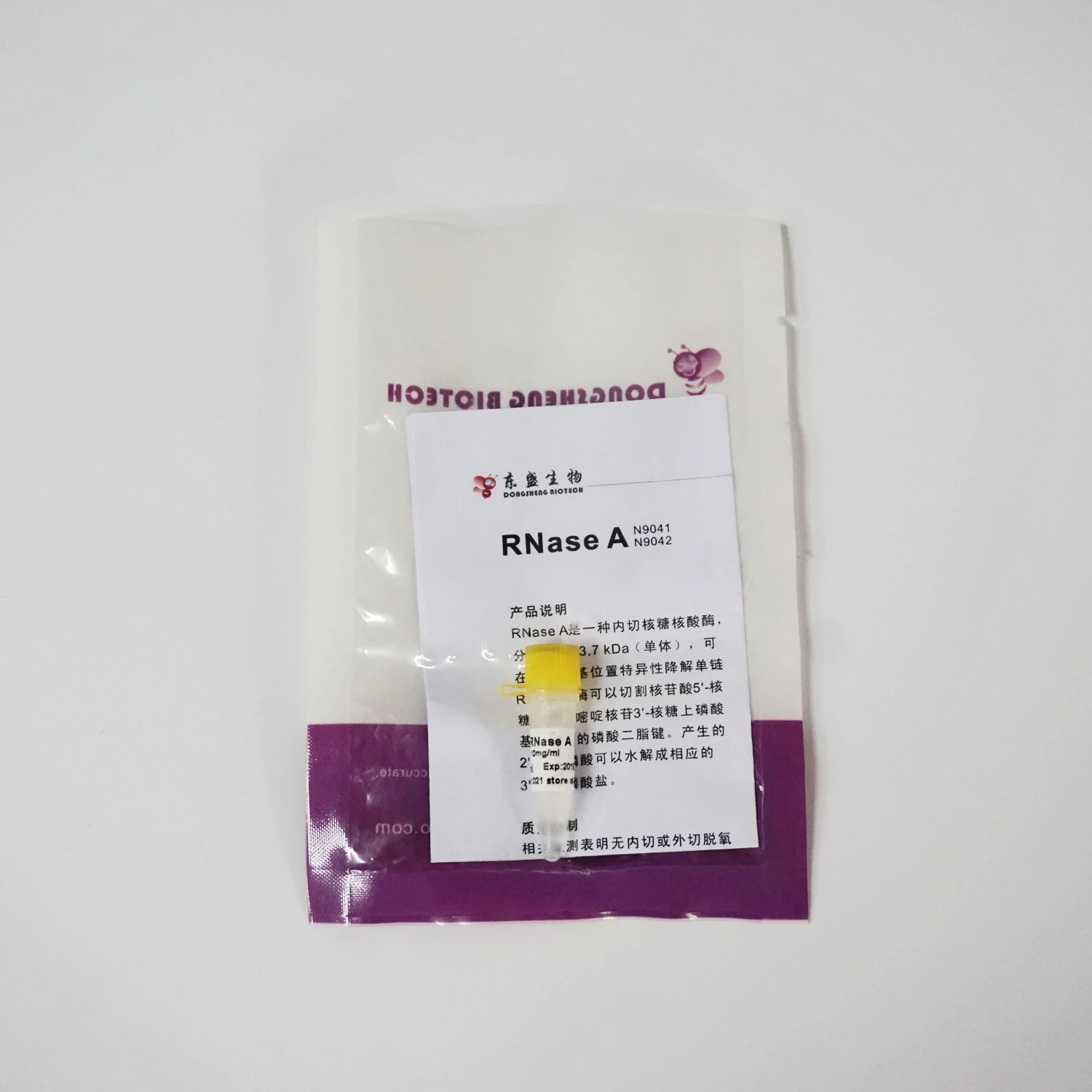 สารละลาย Rnase A,3000 U/mg 10มก./มล. 100มก./n9041/n9042 - Buy Rnase ...