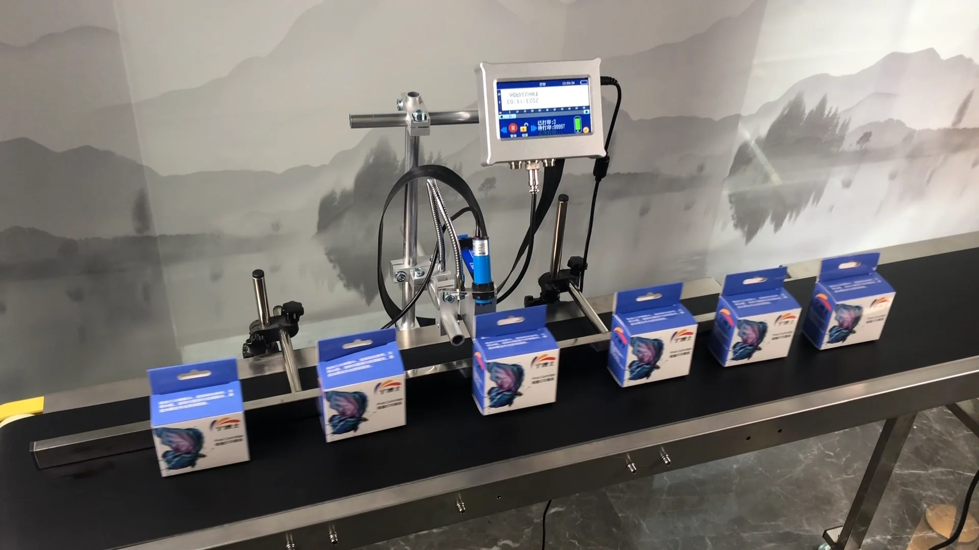 Label Plastic Carton Handheld Inkjet Printer Hand Held Date Coding ...