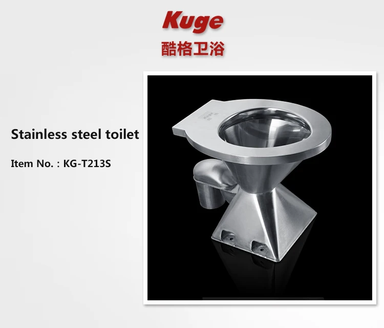 S-trap Floor Mounted Stainless Steel Waterless Toilet Bowl One Piece Rv ...