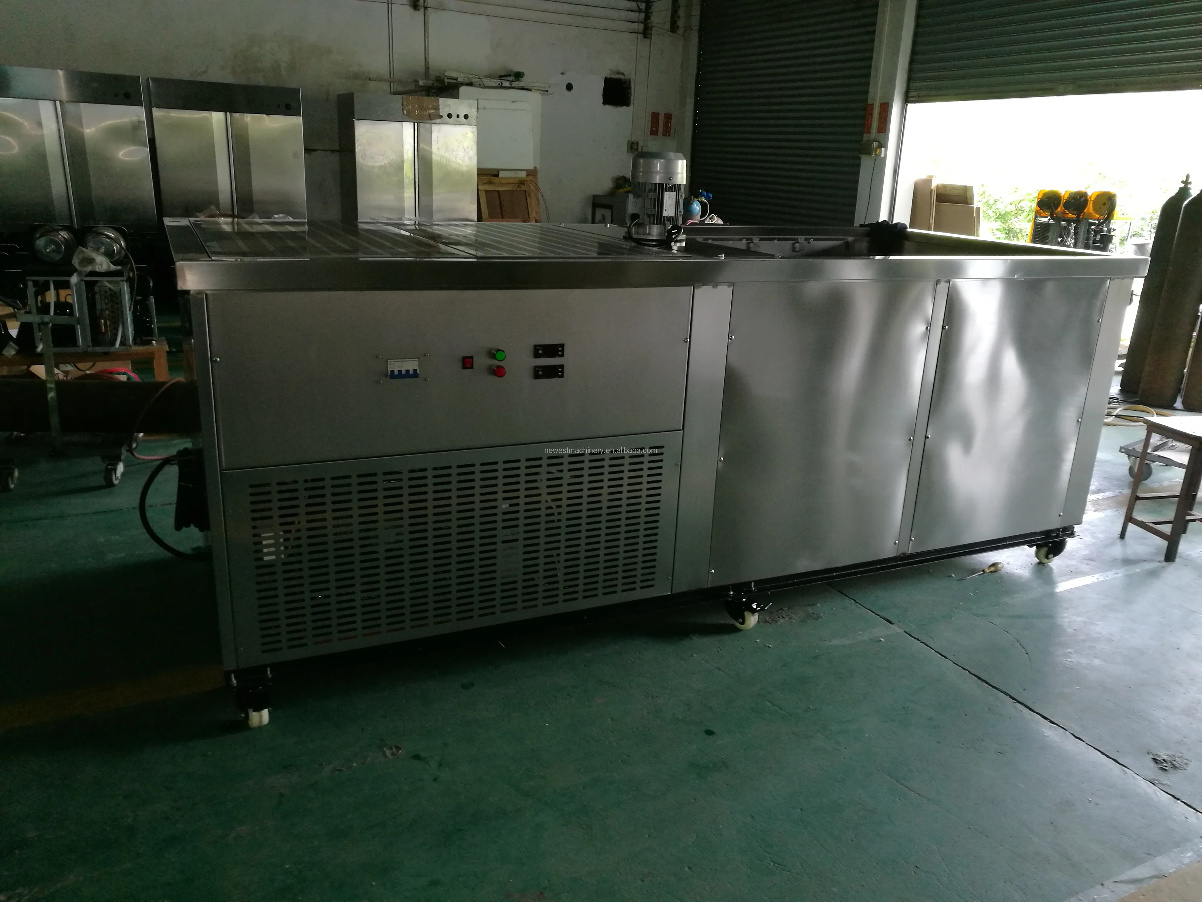 Industrial Big Ice Blocks Ice Bricks Maker /clear Block Ice Plant ...