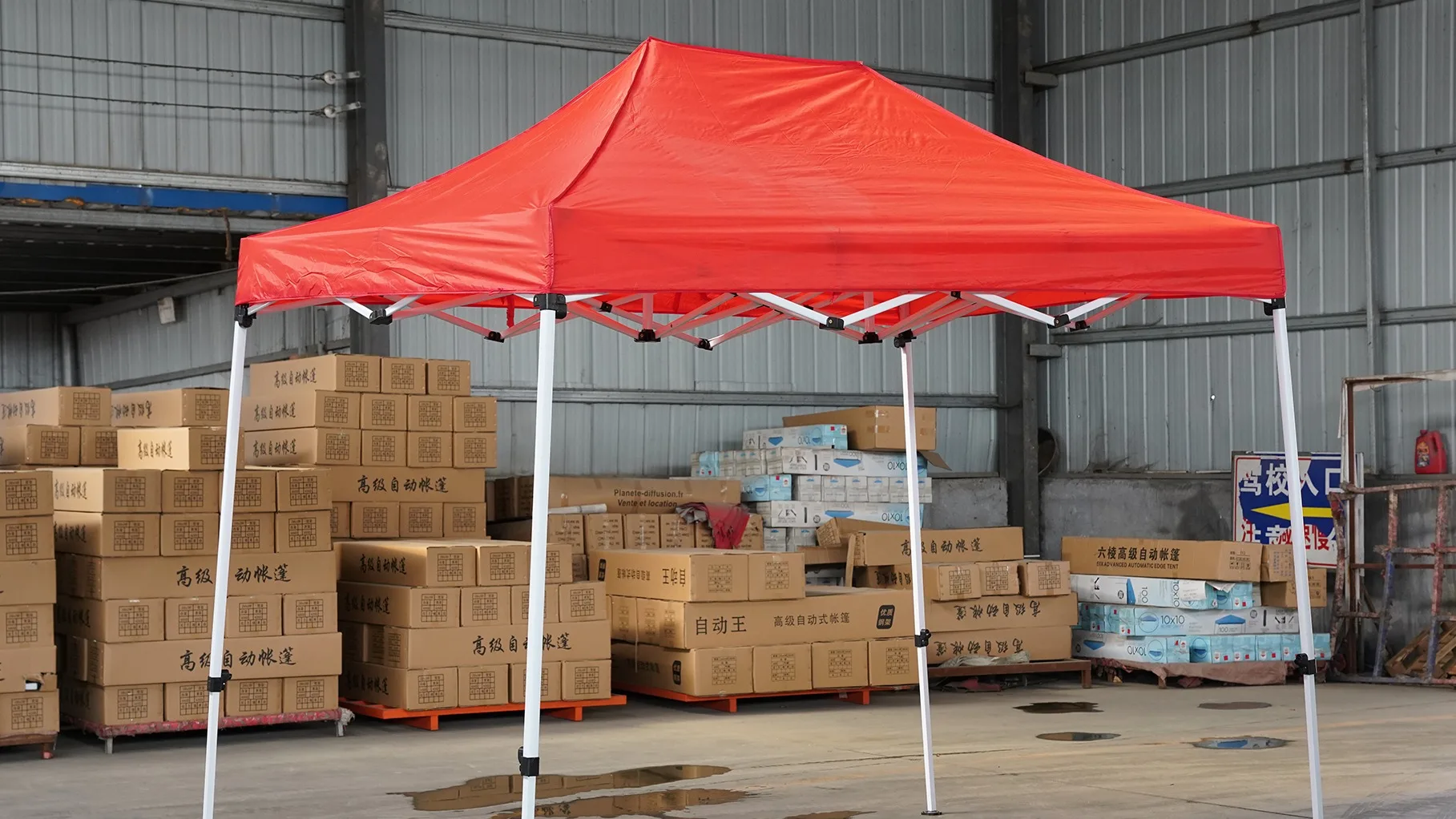 Tent Outdoor Advertising Folding Stand Four Corners Awning Balcony Four ...