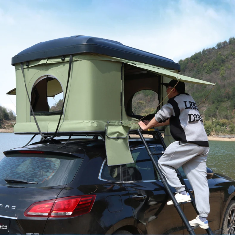 Outdoor Off Road Foldable Abs Tente De Toit 4x4 Roof Top Tent Box Zelt ...