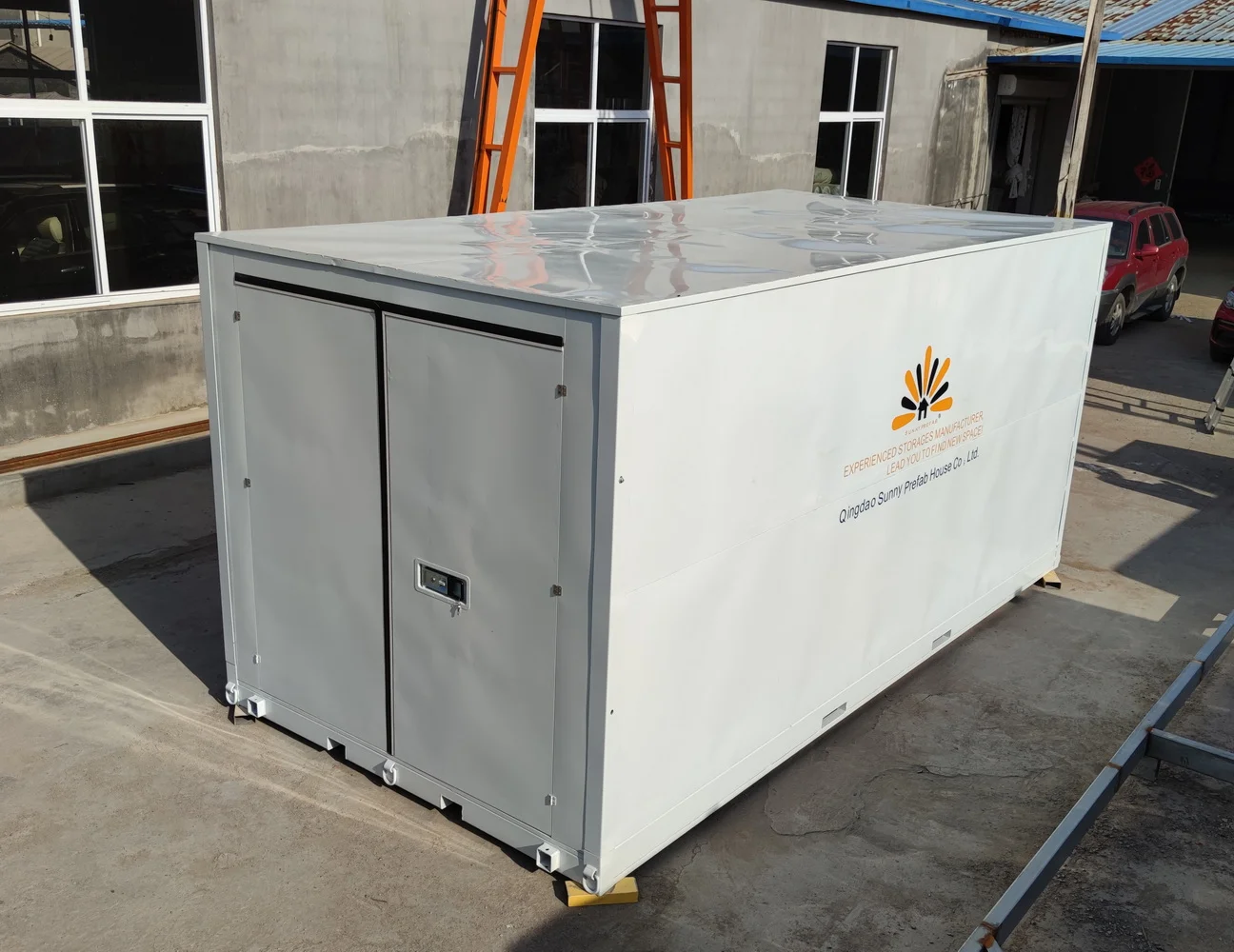 Steel Material Prefab Assemble Stackable Foldable Mobile Container Self ...