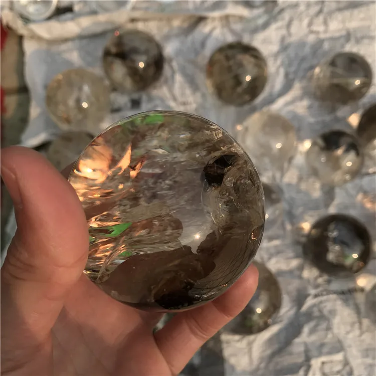 200mm Crystal Ball with Purple Labradorite - Healing Magic