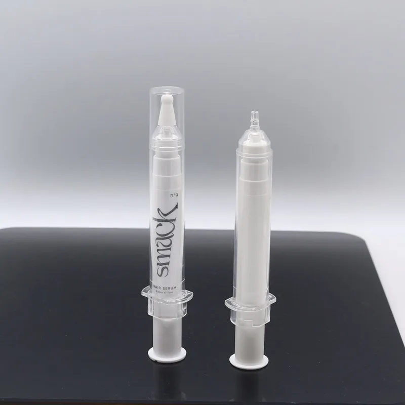 Cosmetic Syringe Shaped Airless Pump - 20ml Lotion Bottle