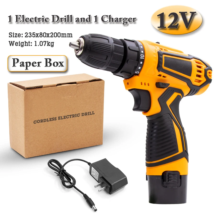 Cordless Electric Drills - Portable and Powerful Tools