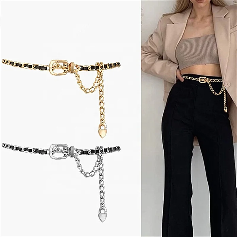 Gold Designer Chain Belts