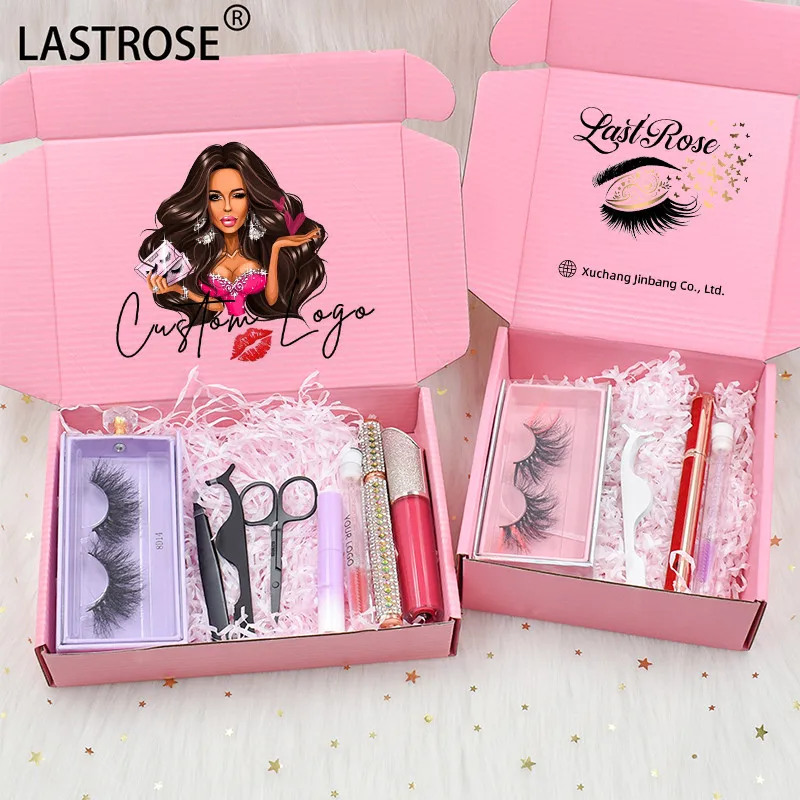 New Design square Shopping Bag Shape Gift Lashes Box Private Label ...