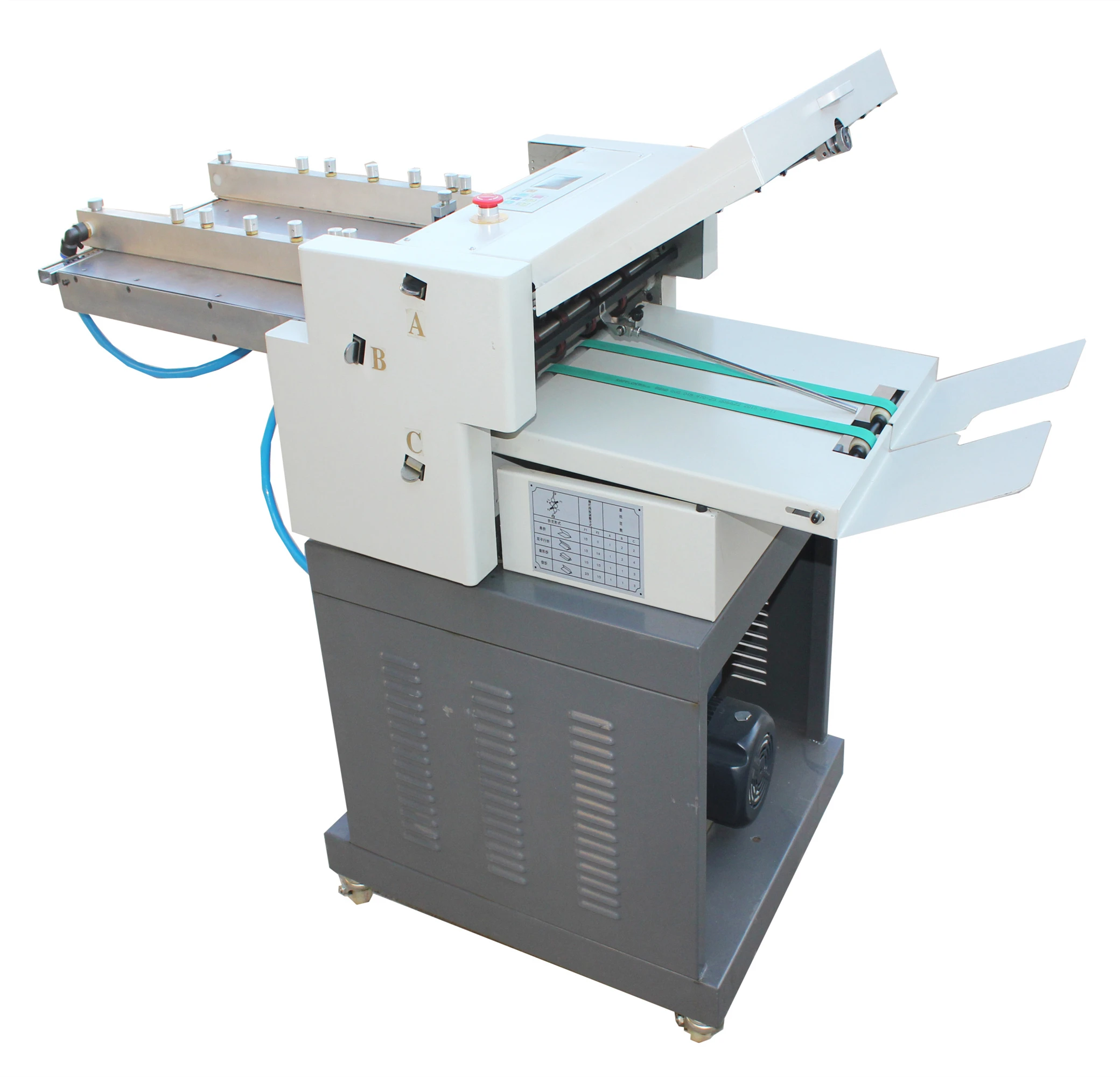 ZY380 Industrial Paper Leaflets Folding Machine - High Speed