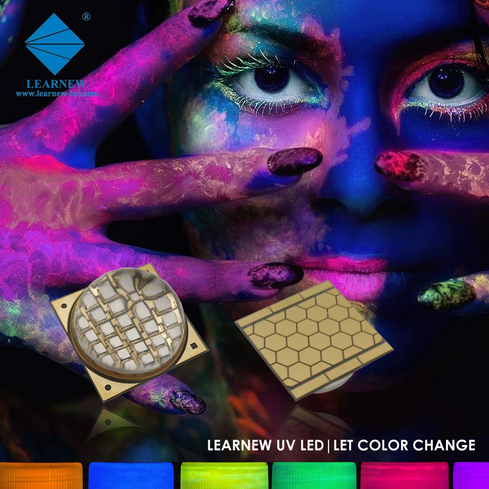 Uva 365nm Led Module 395nm Led Array Uv Led 405nm Array 3w 10w 100w ...