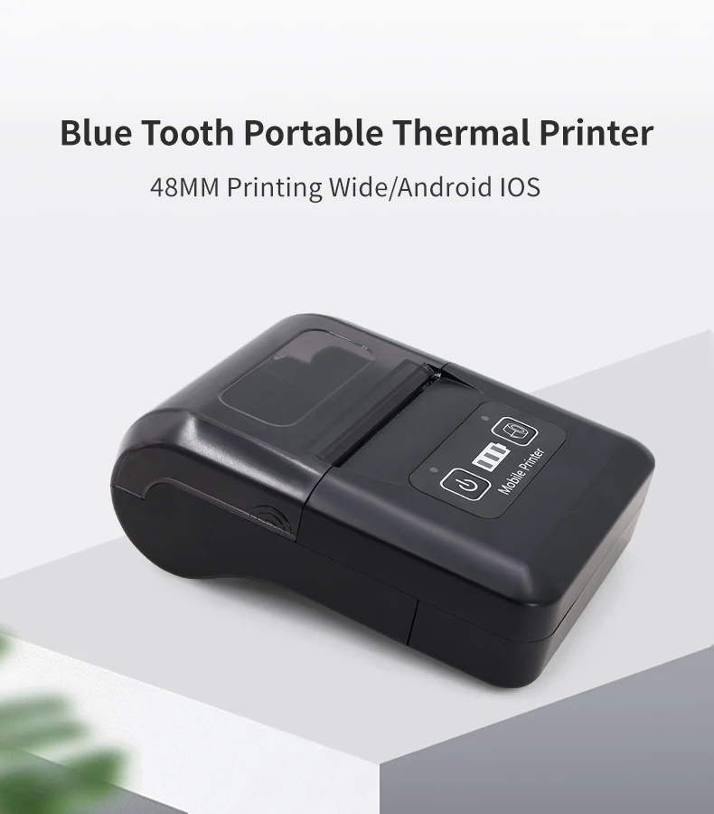 Portable 58mm Mini Wireless Pos Receipt Printer 2" - Buy 58mm Printer,2 ...