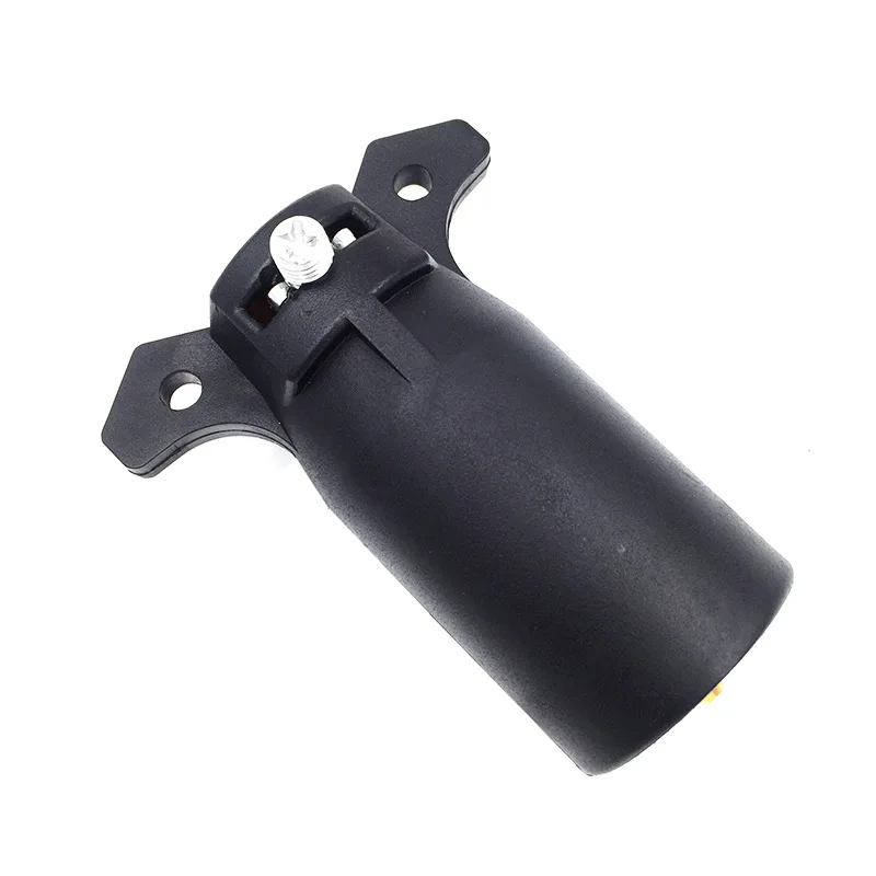 12V 7 PIN Plug Adapter American 7-pin 7 Way Trailer Towing Blade Round ...