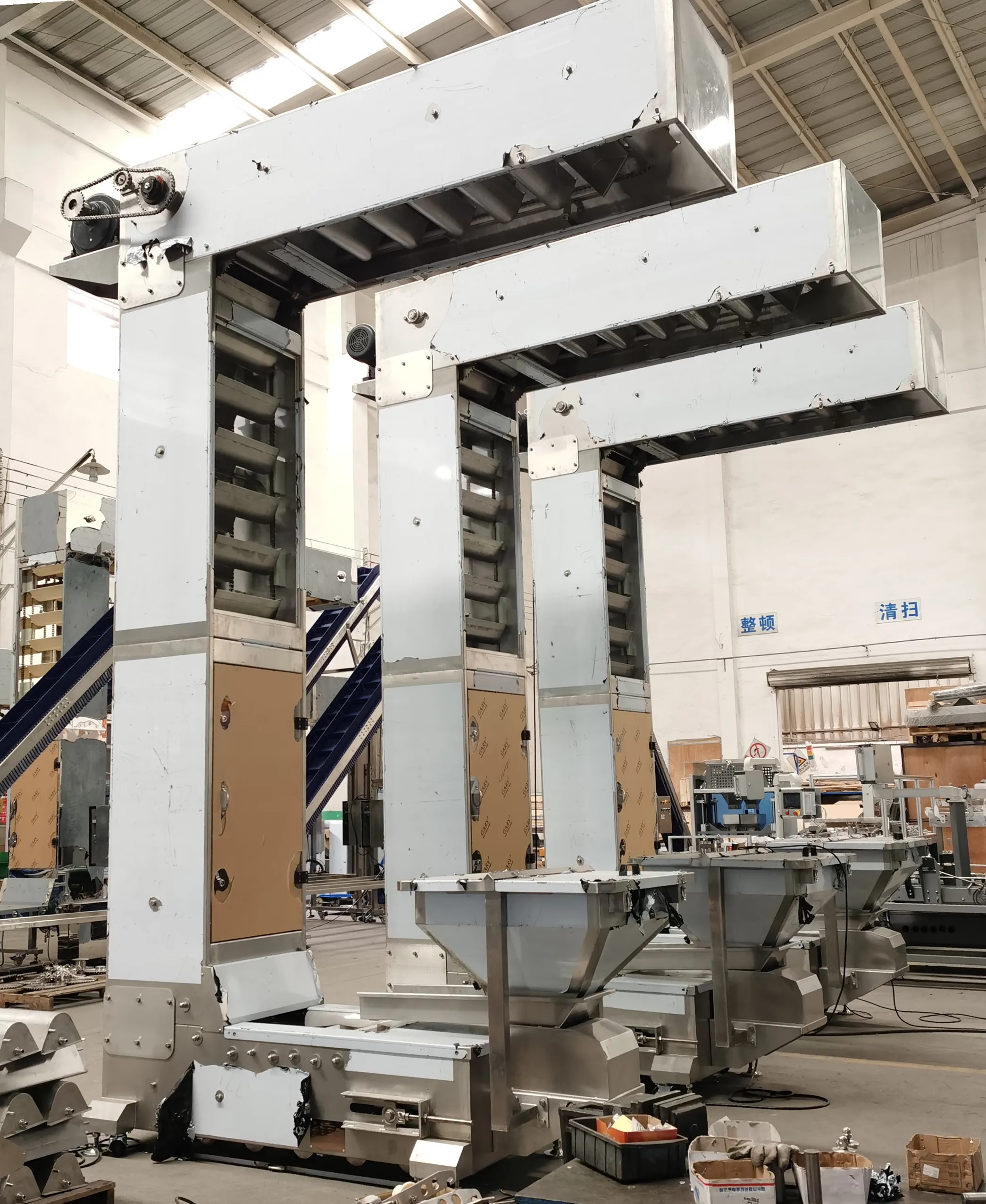 Hot Sale Stainless Steel Bucket Elevator for Nuts & Grains
