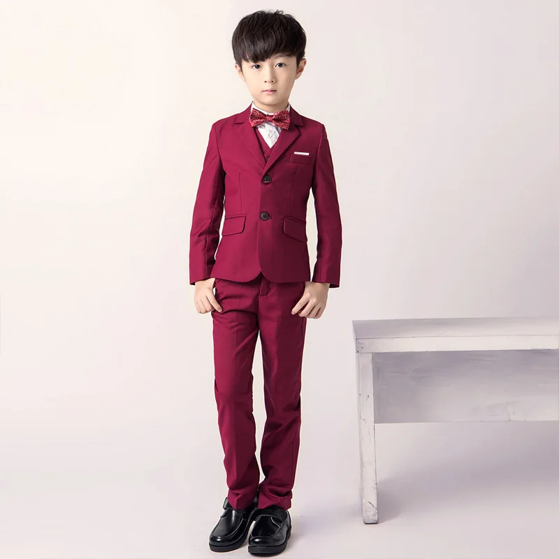 Children Formal Suit Dresses Classic Boy Wedding Suits Elegant Kids ...
