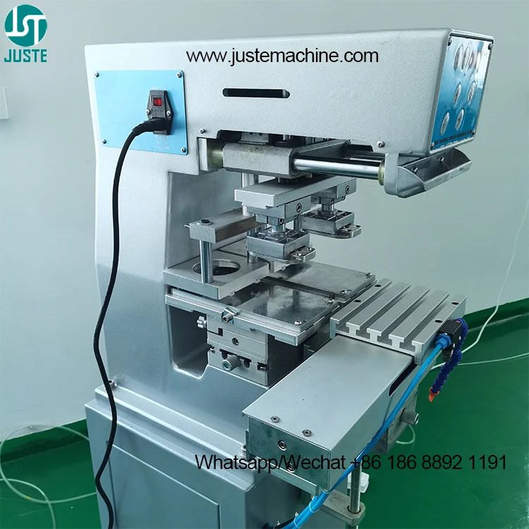 2 Two Color Pad Printing Machine Sealed Closed Ink Cup Tampo Printer ...