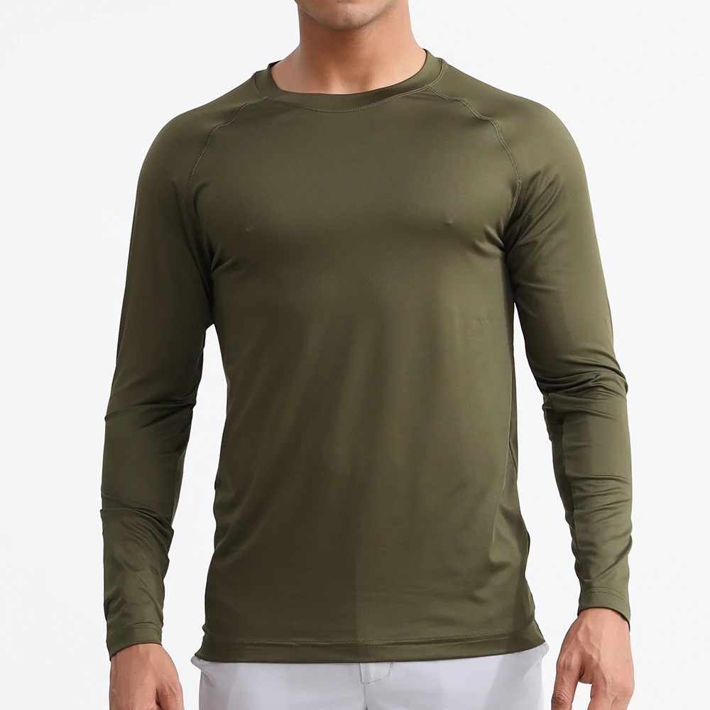 High Quality UPF50+ Men's Long Sleeves Fishing T-Shirt Light Weight ...